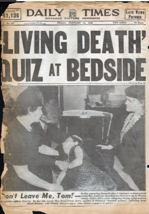 The "Radium Girl" who continues to shine in the grave - iNEWS