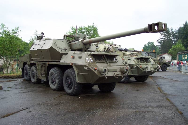A222 self-propelled shore defense gun system, capable of all-weather ...