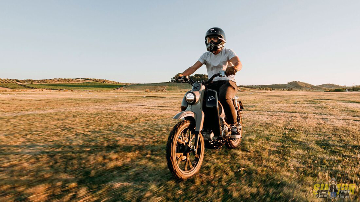 Curved beam that can cross-country: Honda super cub super cub2022 ...