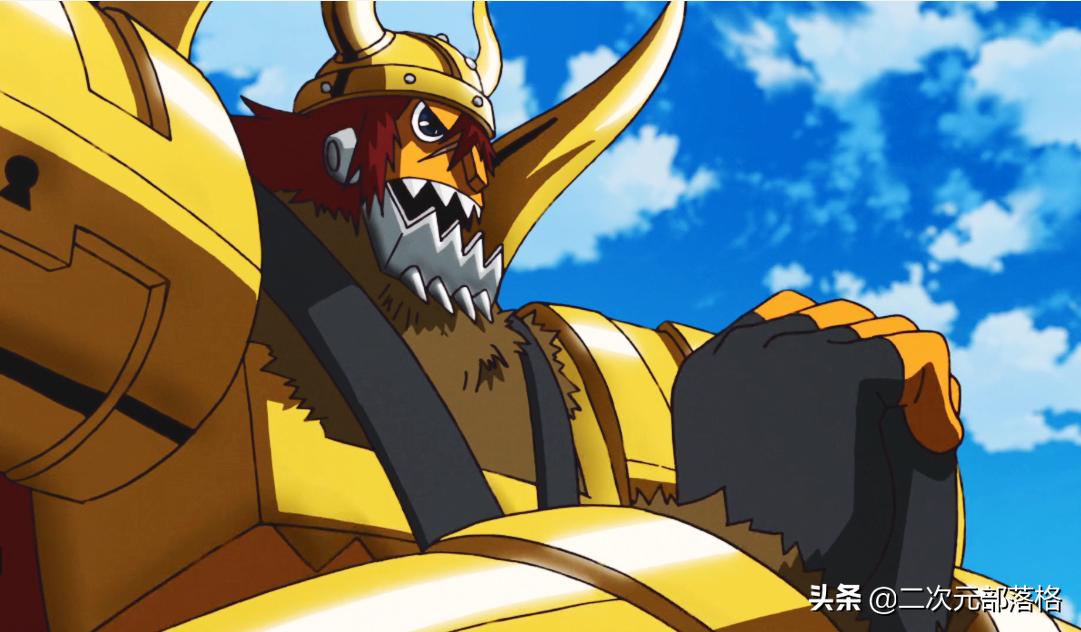 Digimon: The newly famous Big Pirate Digimon, armed with two large axes ...