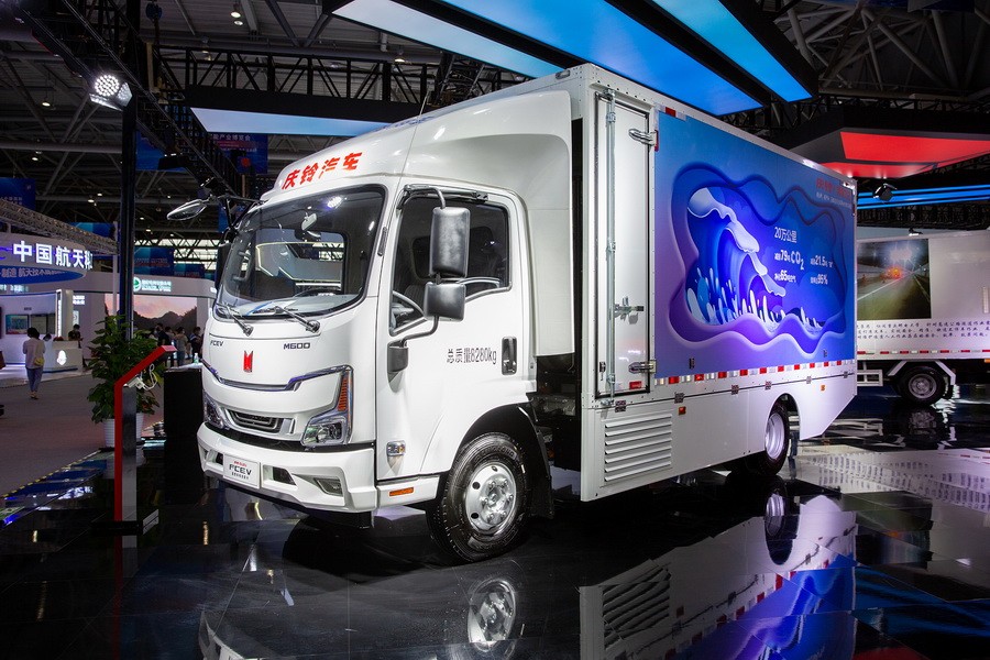 Qingling Hydrogen Fuel Cell Vehicle Participated in 2021 Chongqing ...