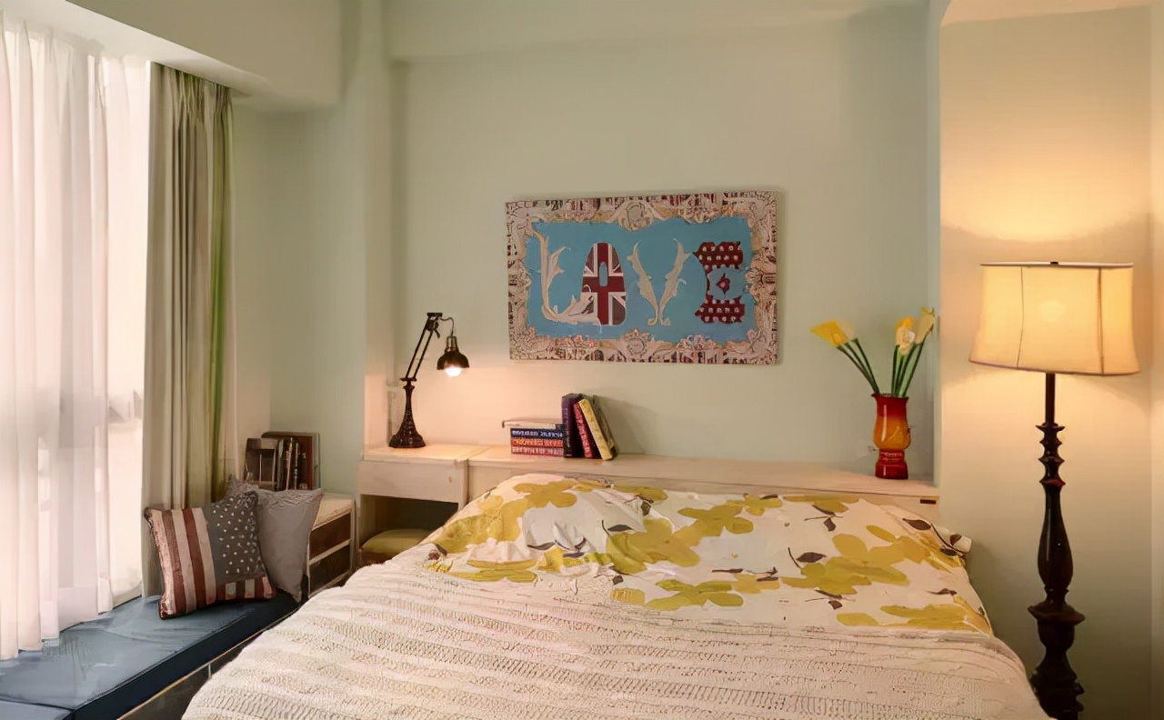 The 86-square-meter two-bedroom apartment is very beautiful. This is ...