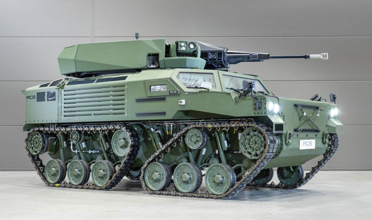 Germany has launched a new type of airborne tank, which is very sci-fi ...