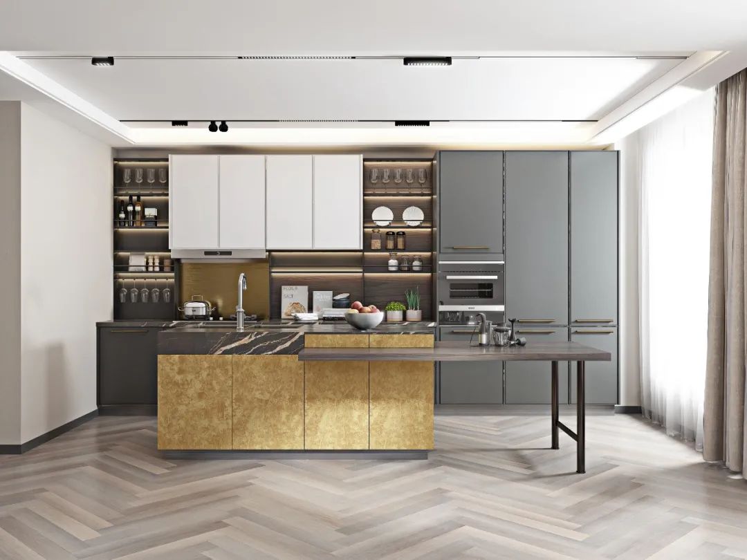 7 super practical kitchen designs, let you cook without getting tired ...