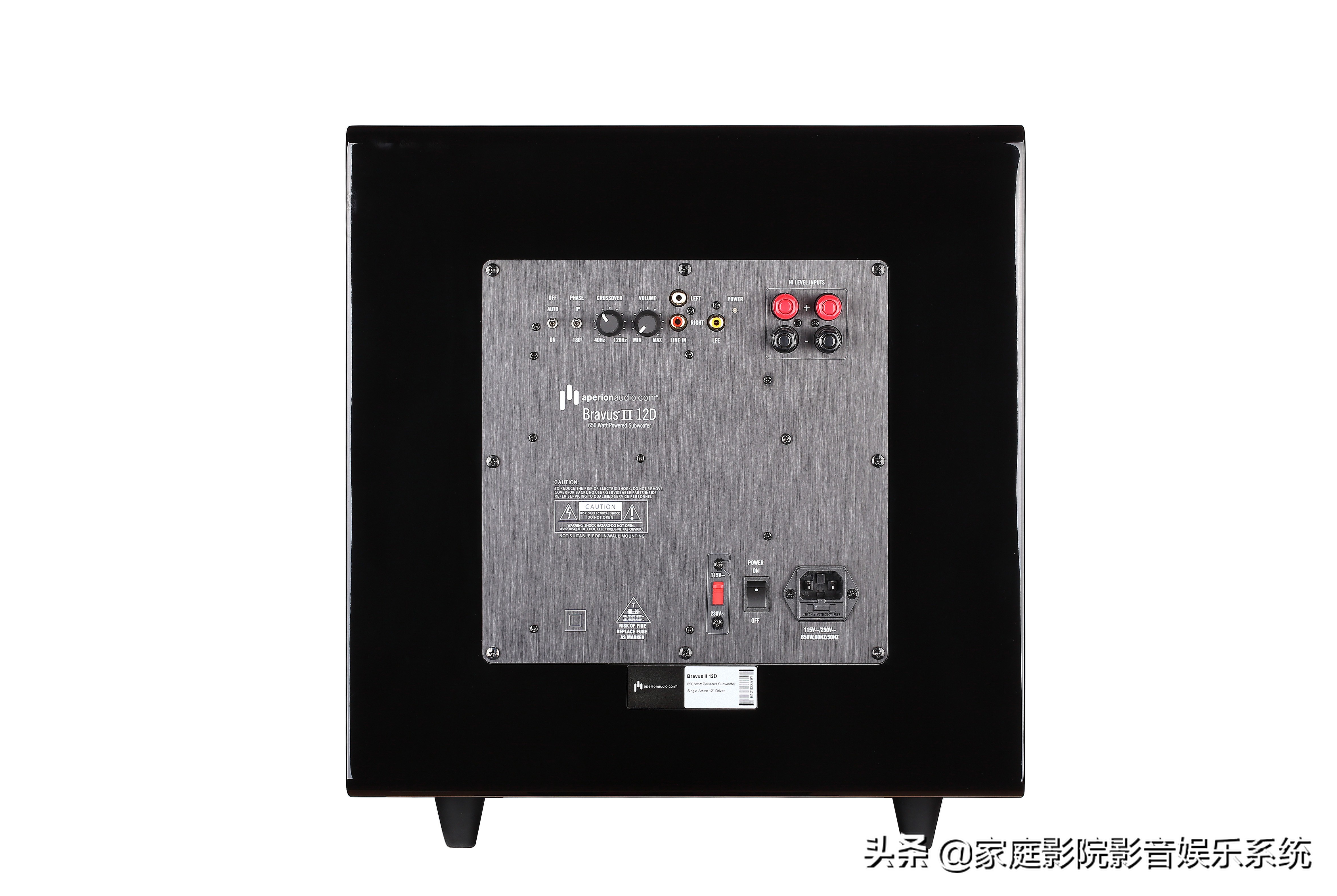 "Super Bass Evaluation" Aperion Audio Bravus II 12D Subwoofer - iNEWS