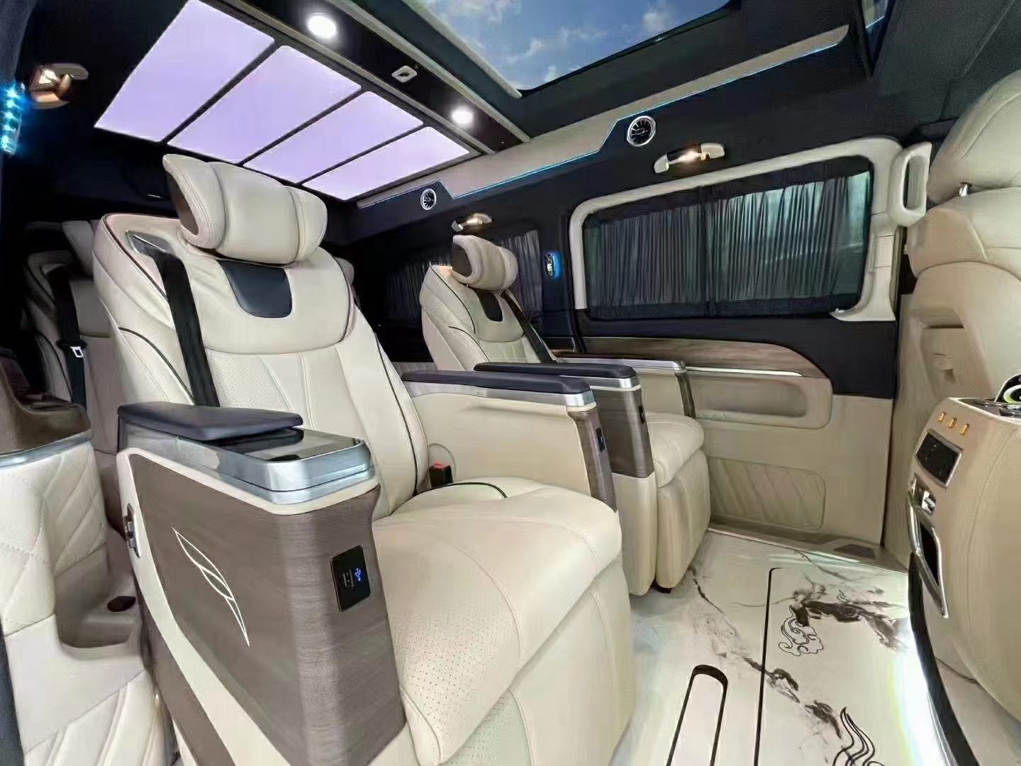 Mercedes-Benz V260 home modification and upgrade, the space is large ...