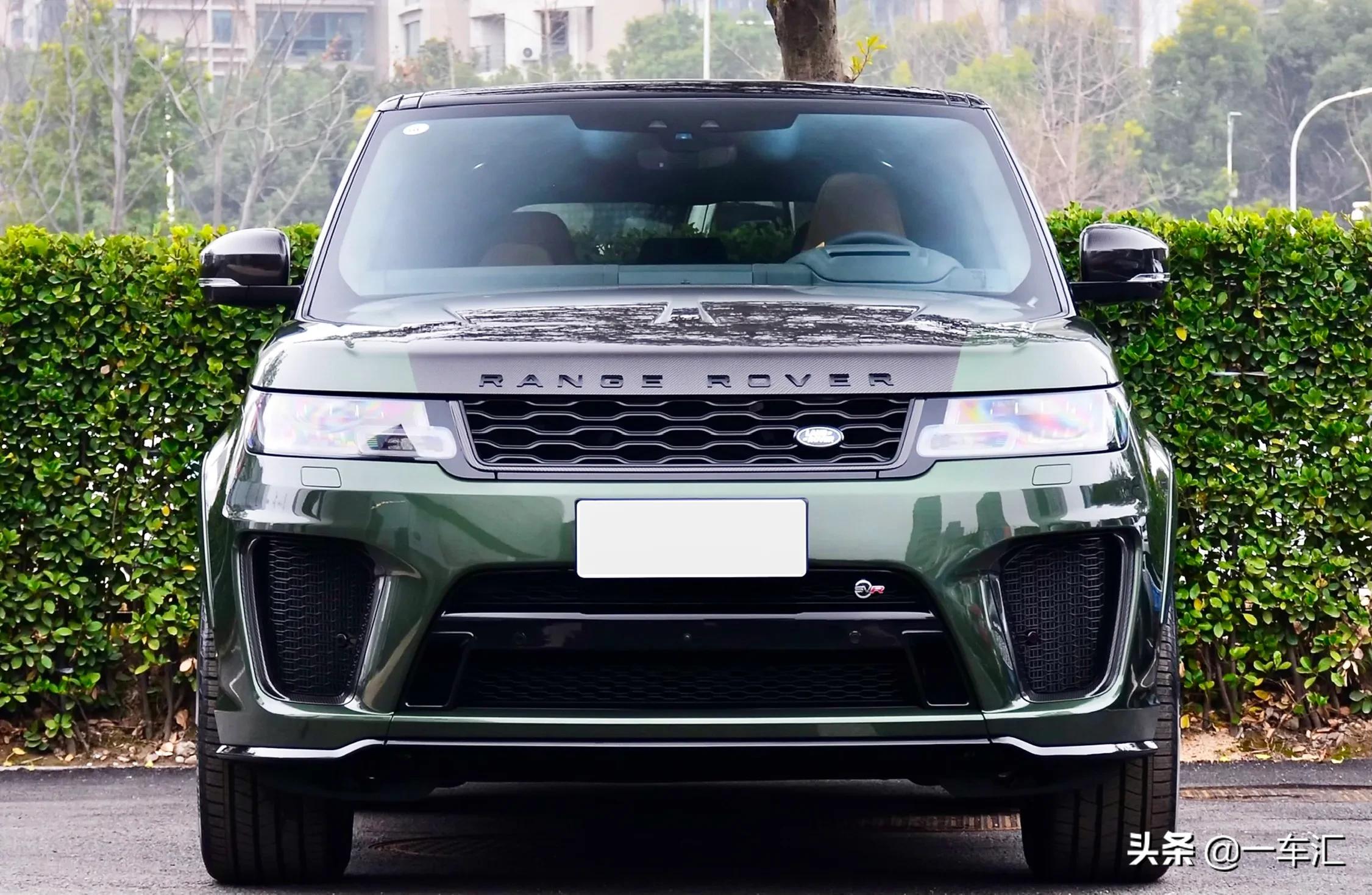 Land Rover Range Rover Sport SVR customized version, more than two tons ...