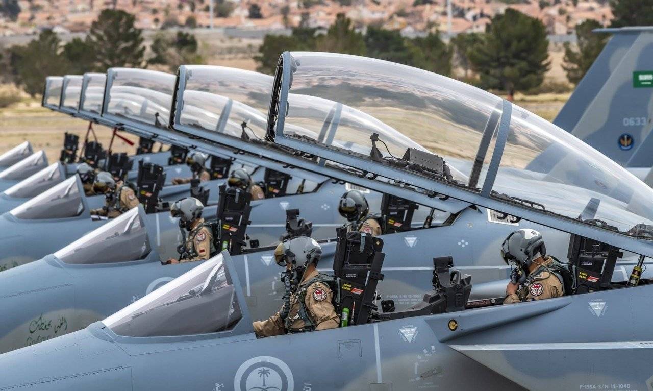 Upgrading 68 F15S fighters, the Royal Saudi Air Force's combat power ...