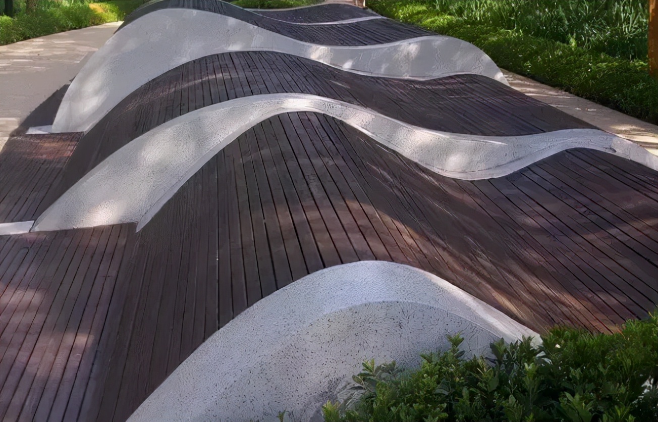 Park landscape seating design - iNEWS
