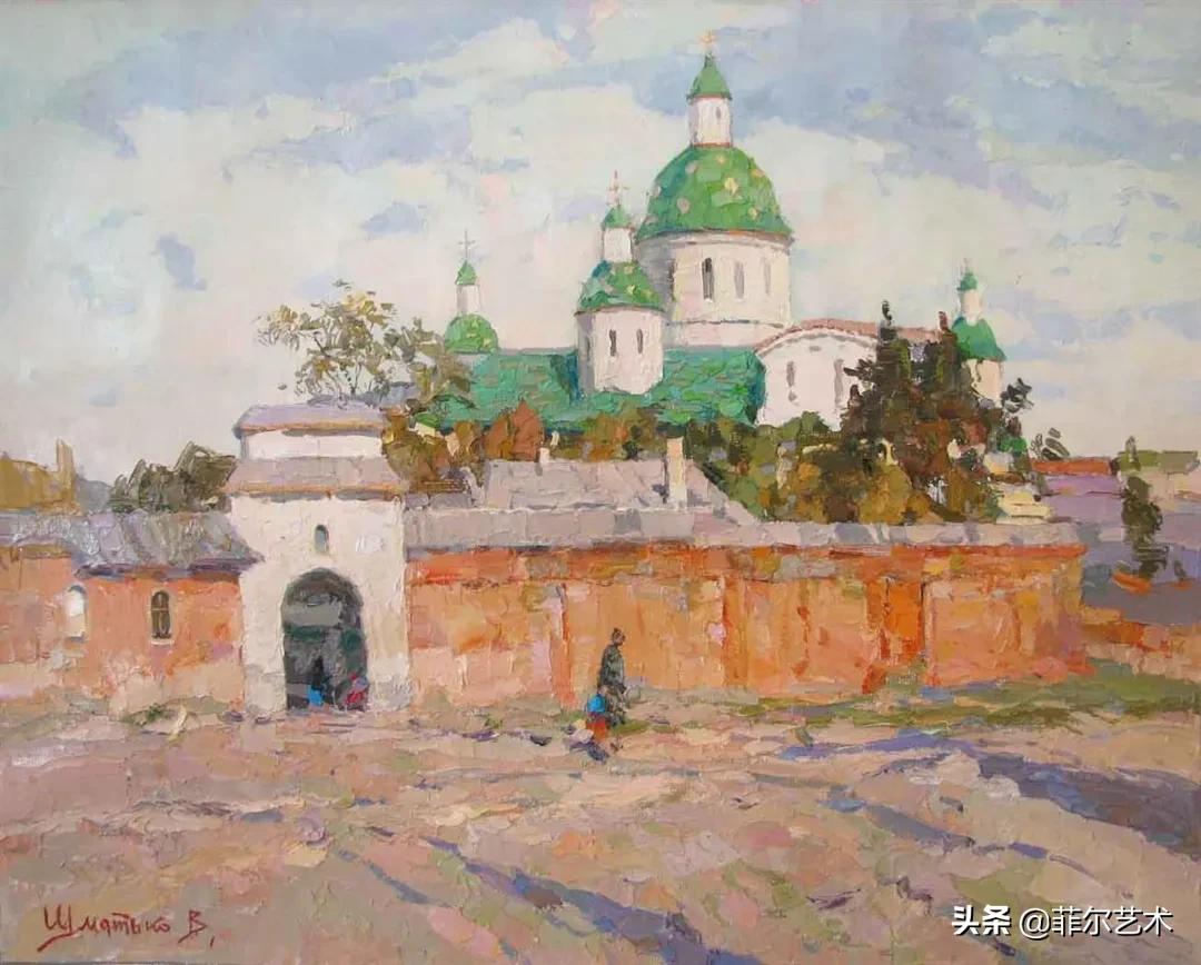 Appreciation of the oil paintings of Ukrainian color master and famous ...