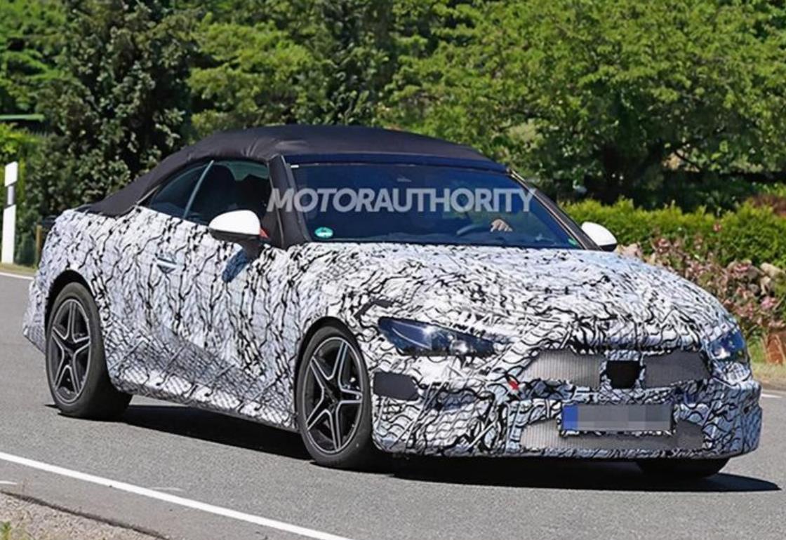 Mercedes-Benz CLE hardtop sports car renderings exposed using MRA-2 ...