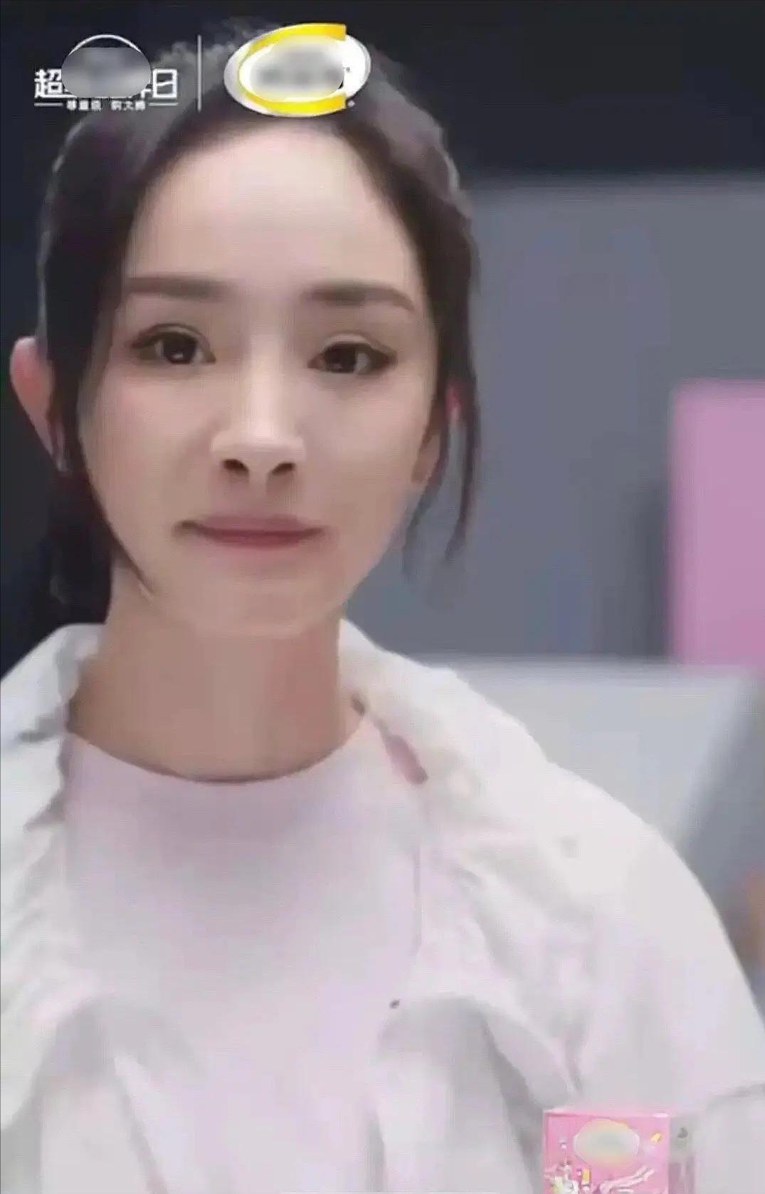 34-year-old Yang Mi's face collapsed in recent photos, and his nostrils ...