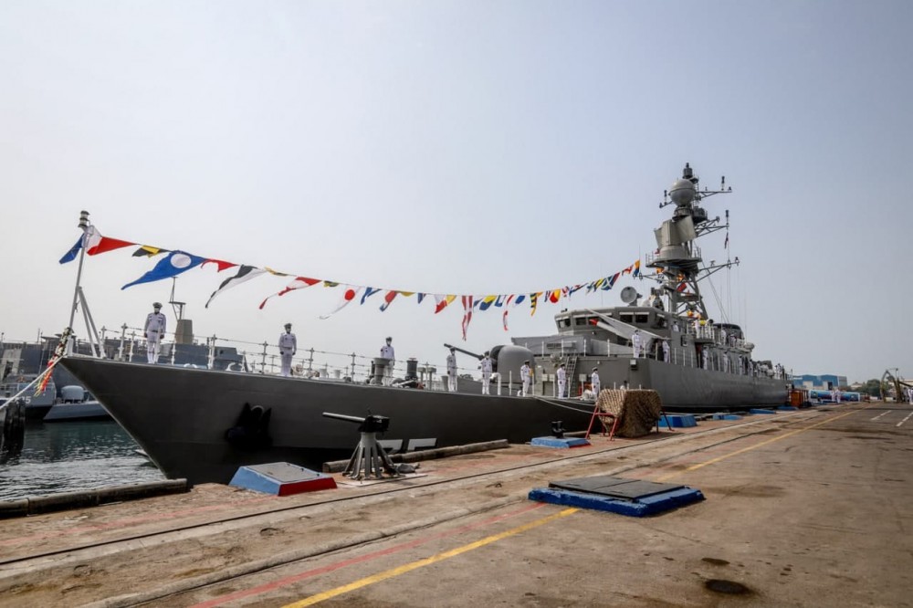 Iran's fourth wave-class frigate is in service, with a missile range of ...