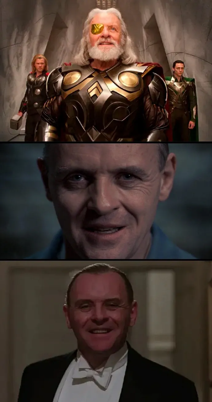 "The most incredible role of the same actor?" Gan!I didn't expect it ...