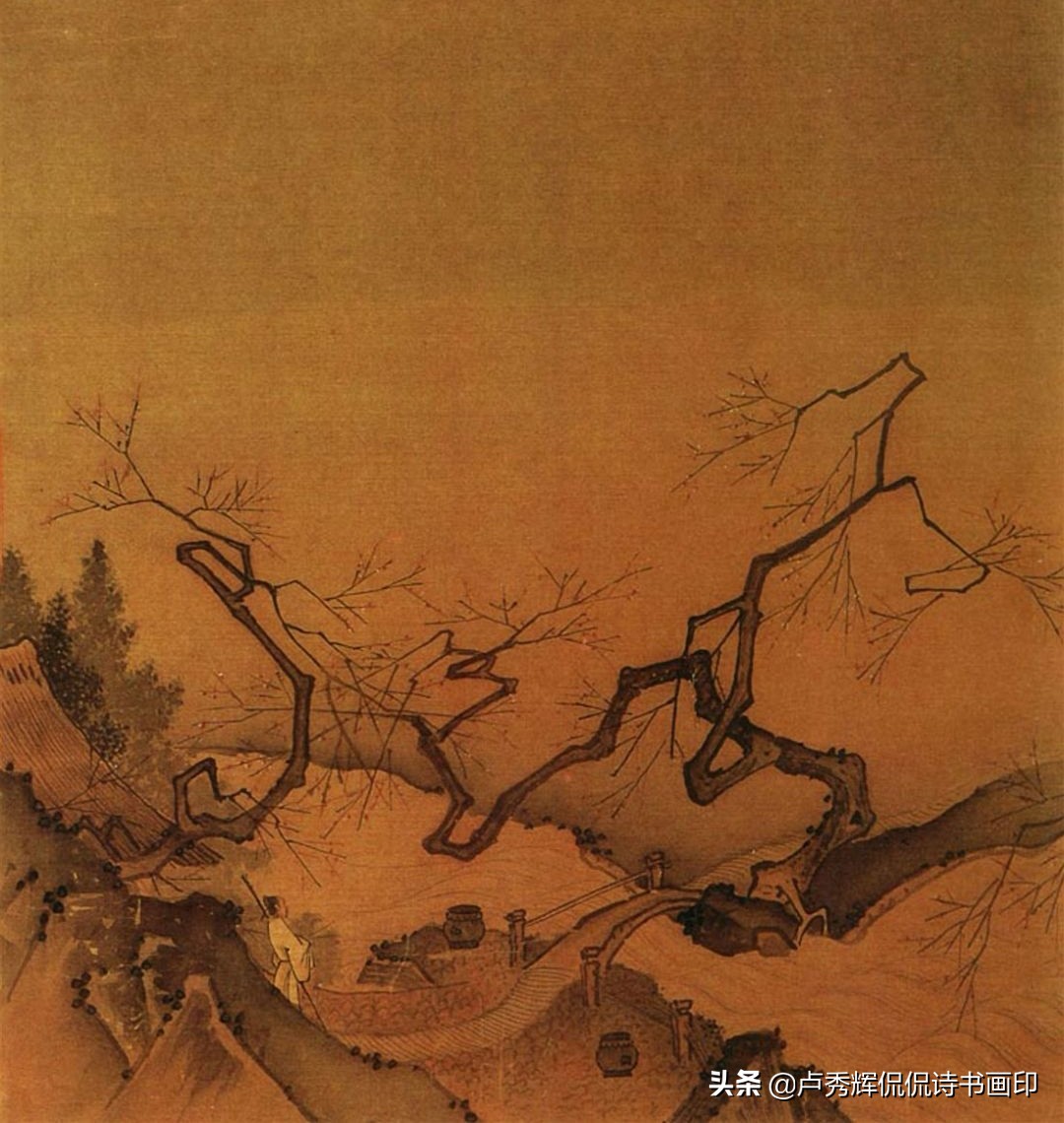 Li Tang pioneered the "side and corner" painting style, which was ...