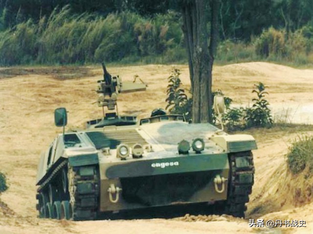 Brazil EE-T4 Ogum light armored vehicle, imitating the design of the ...