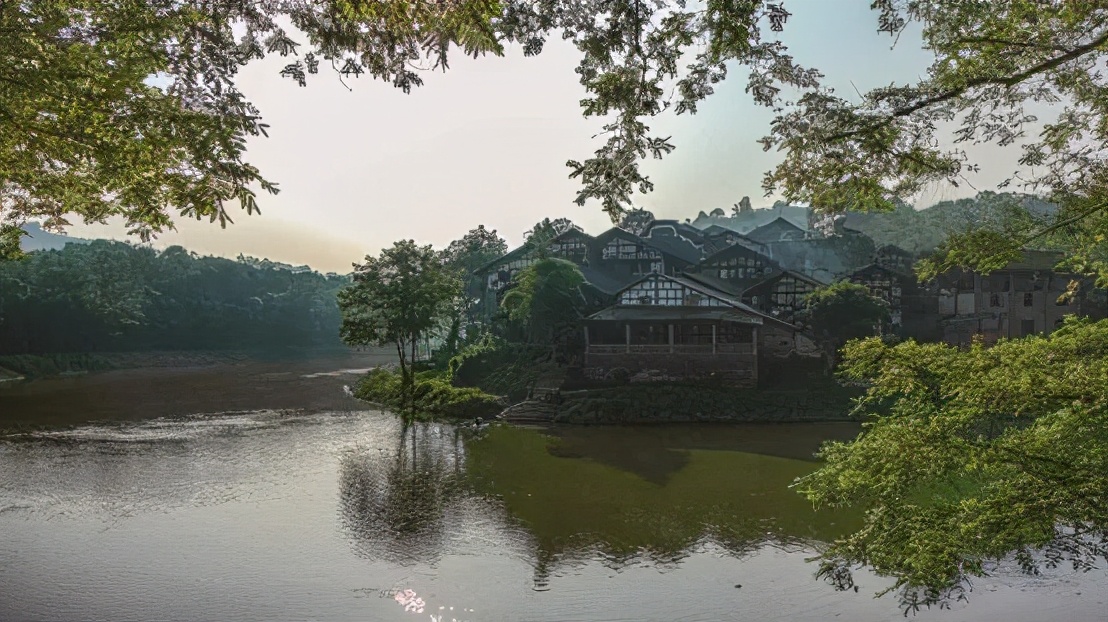 The most beautiful Sichuan and Chongqing-Tanghe Ancient Town, a ...