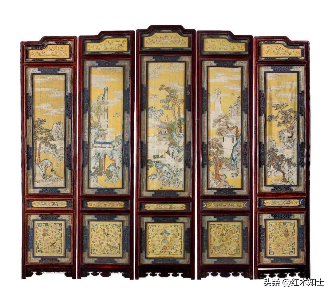 The screen is one of the oldest furniture in China, and the nostalgia ...