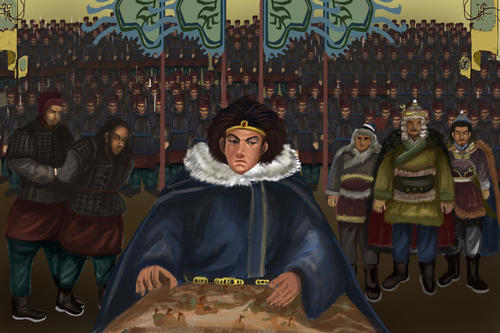 Historian: She is the first female emperor of China. A straight woman ...