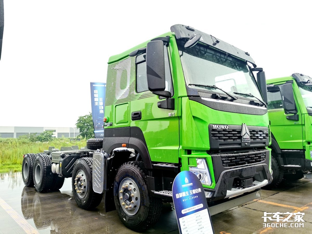 Complete the "replacement" in 5 minutes!Howo V7-X electric dump truck ...