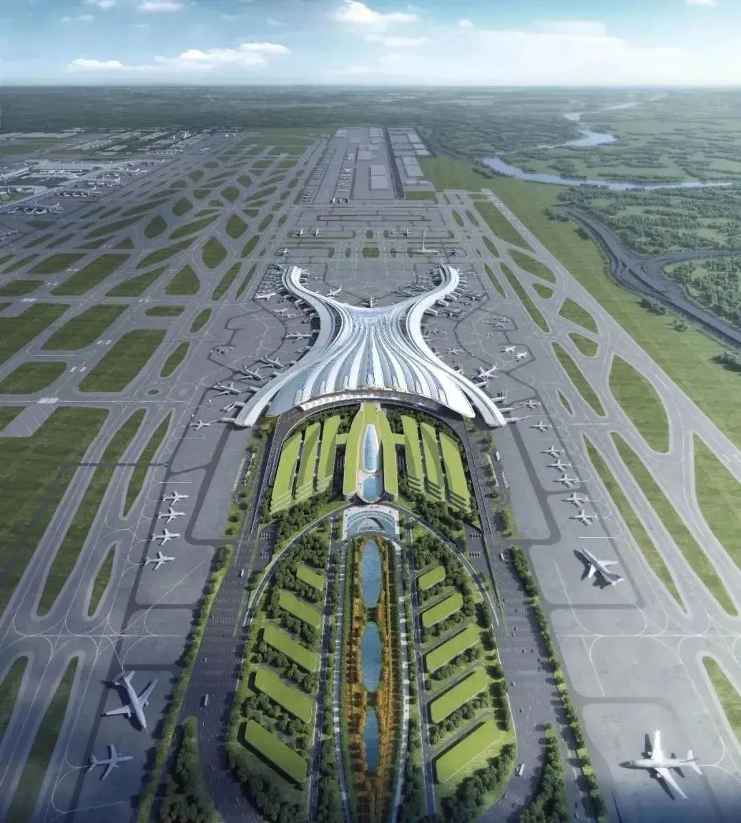 Full of enthusiasm!One month after construction, the T3 terminal has ...