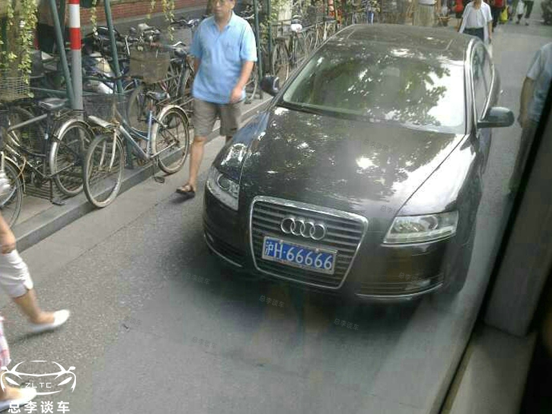 Shanghai five consecutive number, the license plates are all 66666 ...
