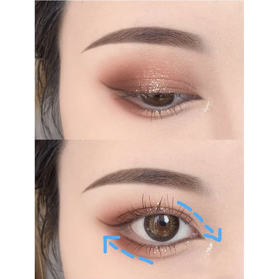 Epiphany of geometric three-dimensional eye makeup - iNEWS