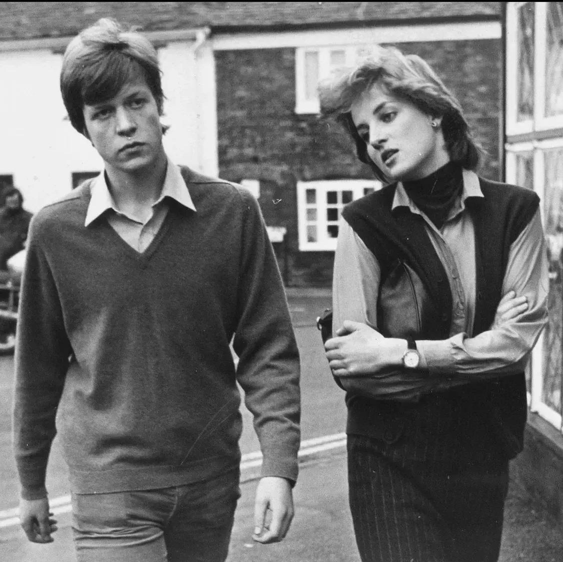 Eaton + Oxford: Diana's brother and Prime Minister Johnson are iron ...