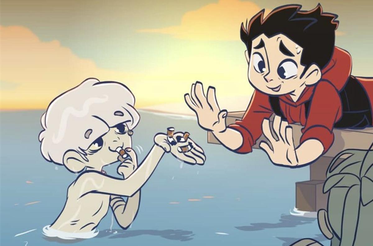 The little mermaid's brother finally showed up, but he seems to have ...