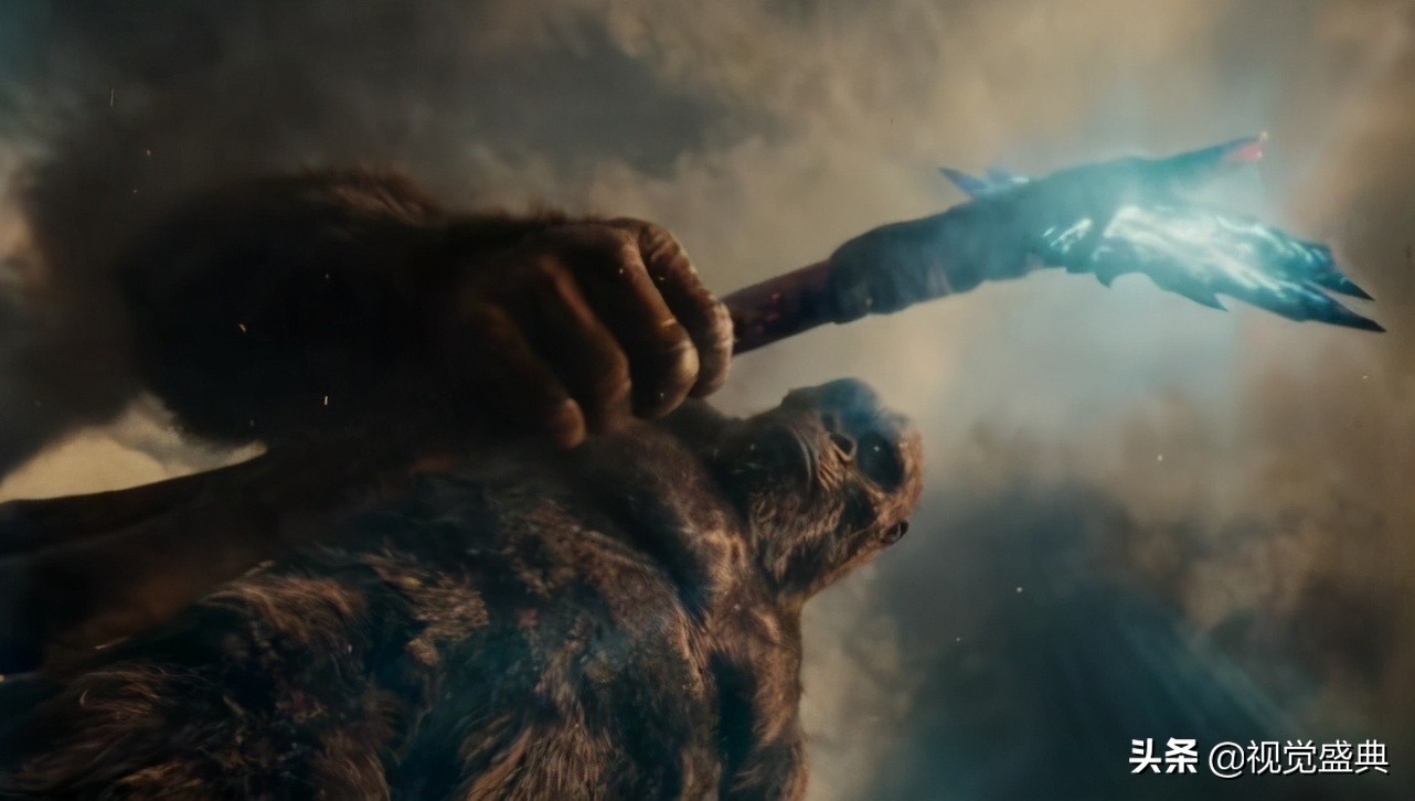 "Godzilla vs. King Kong" King Kong finally lost his giant axe, did he ...