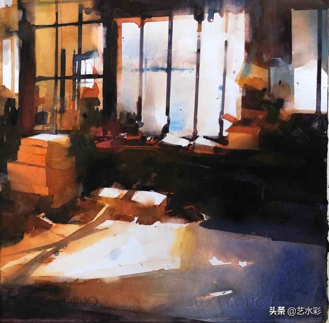 French painter Marc Folly's watercolor world is retro, romantic and ...