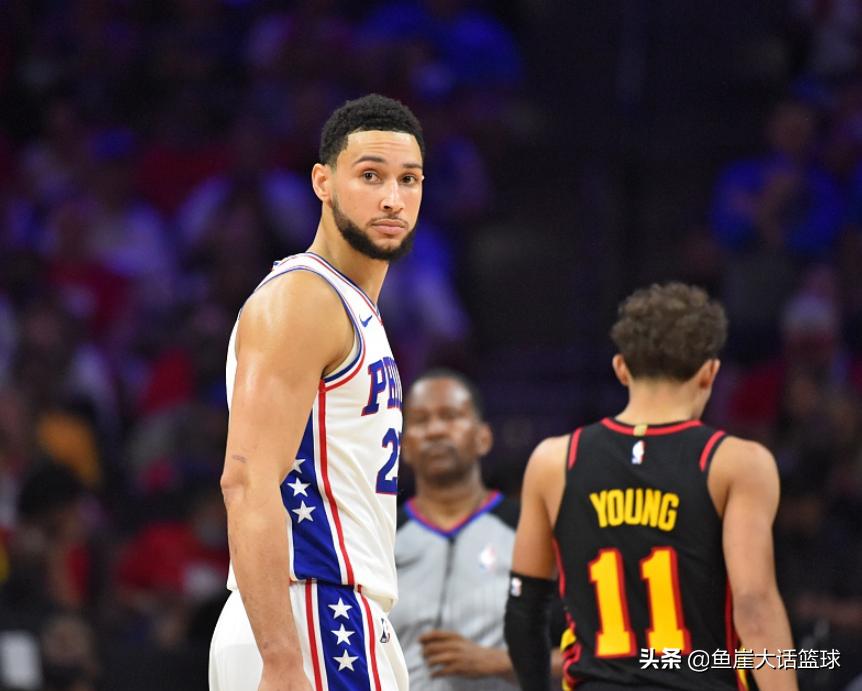 After being eliminated by the Hawks, Simmons stated that he wanted to ...