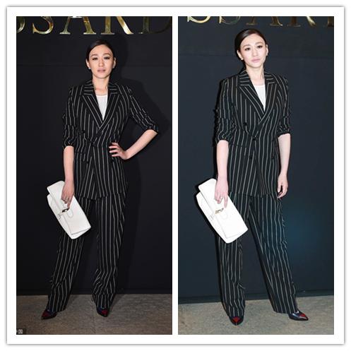 Li Xiaoran is really white. Sitting with Li Xiang, he looks white and ...