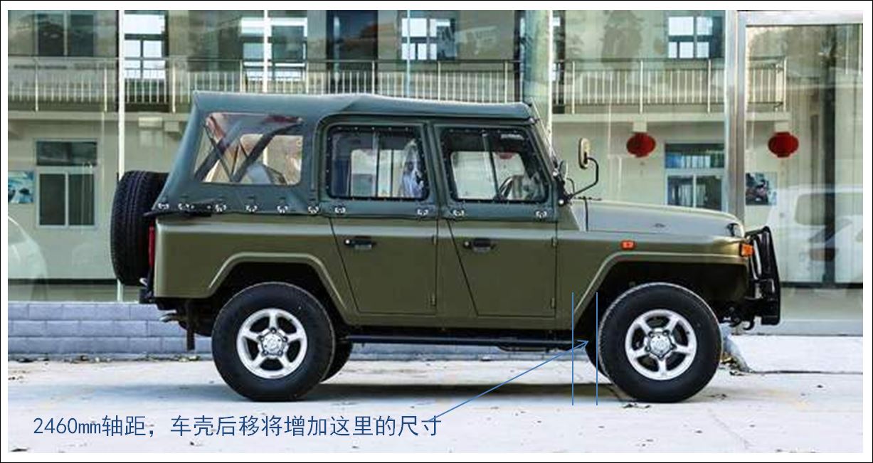 BAIC Manufacturing declares the new triangular door 212 car, equipped ...