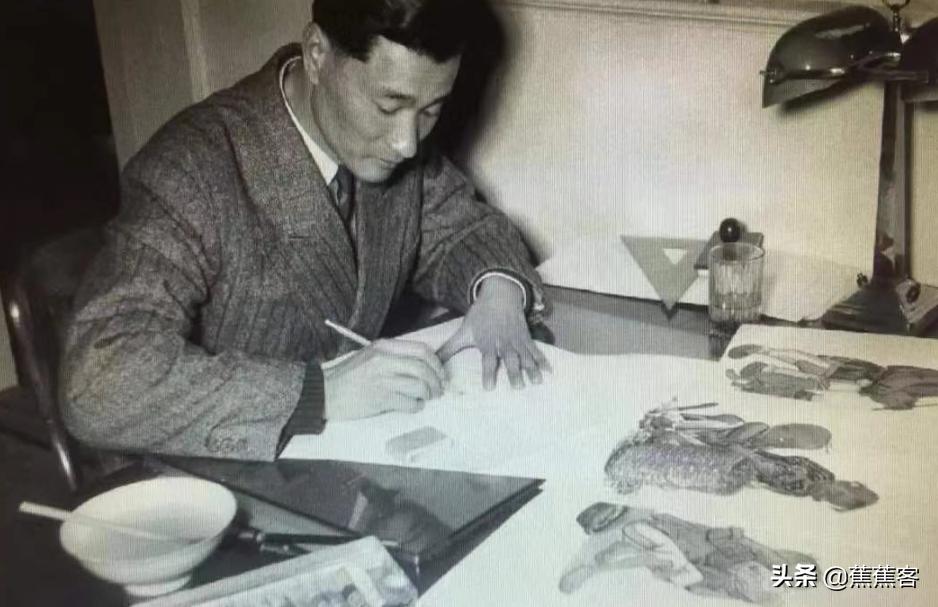 Sanmao's father Zhang Leping: When a child saw him hiding from the ...