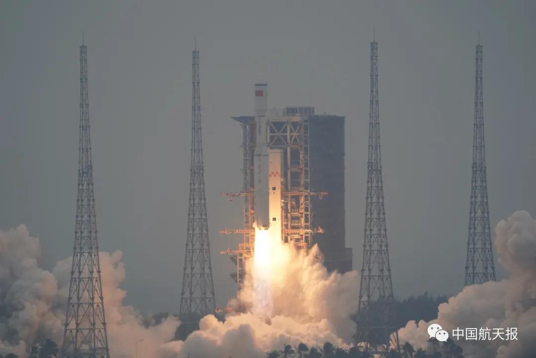 The first flight was successful! New members of the Long March Rocket ...