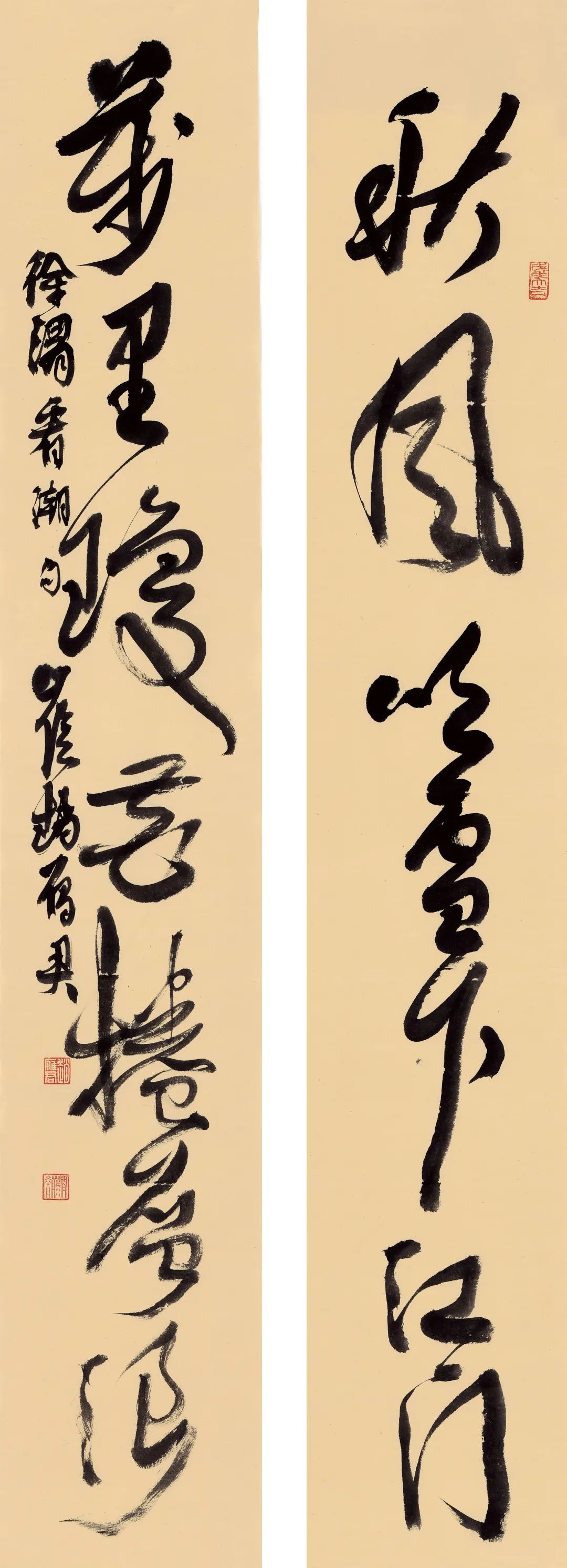 Zhao Yanjun's 10 large-character running scripts, calm and hearty, won ...