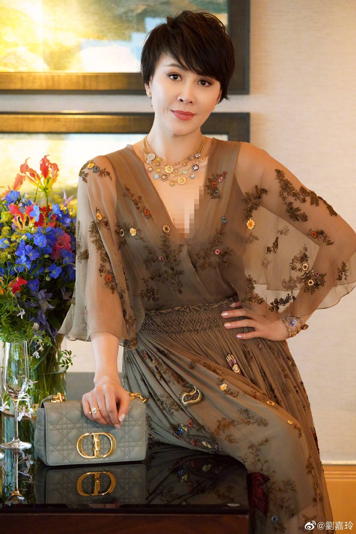Carina Lau responded to the "blocking" baby, saying that they had no ...