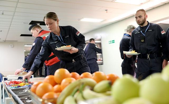 How good is the food for the U.S. aircraft carriers and sailors? There ...
