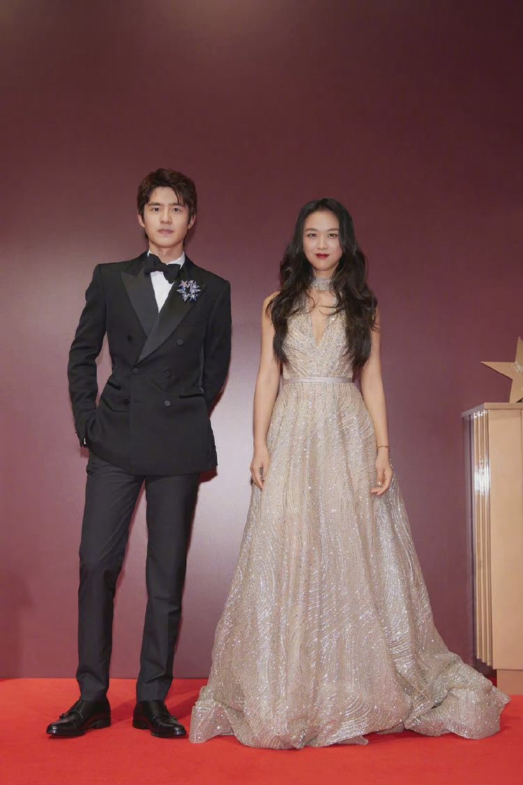 Liu Haoran and Tang Wei attended the event on the same stage, the ...