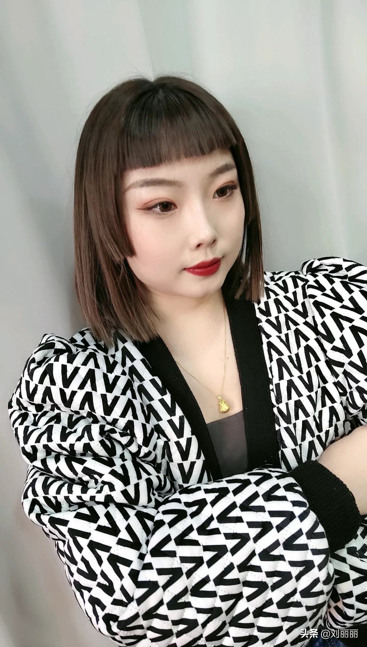 No matter how it cuts, sometimes it is a wave head, and the fashion is ...