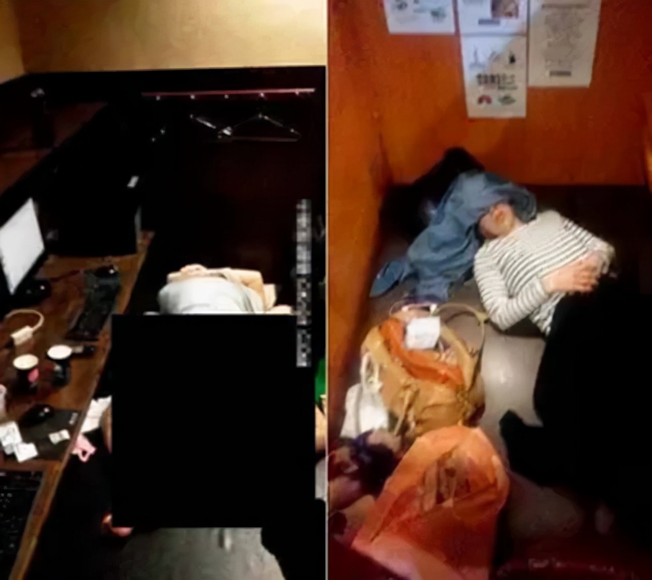 The phenomenon of refugees in Japanese Internet cafes: some people have kept the night out for ...