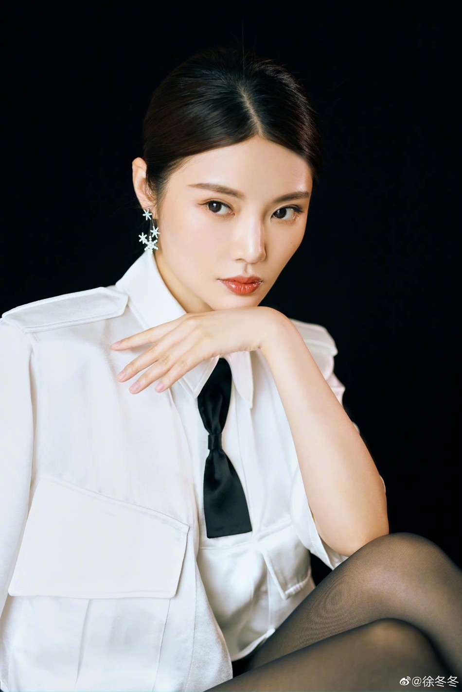 Sister In Law Xu Dongdong Has Sexy Photos Short Leather Pants And
