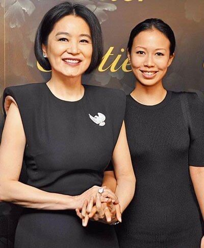 Brigitte Lin's stepdaughter appeared at a celebrity party, and she was ...