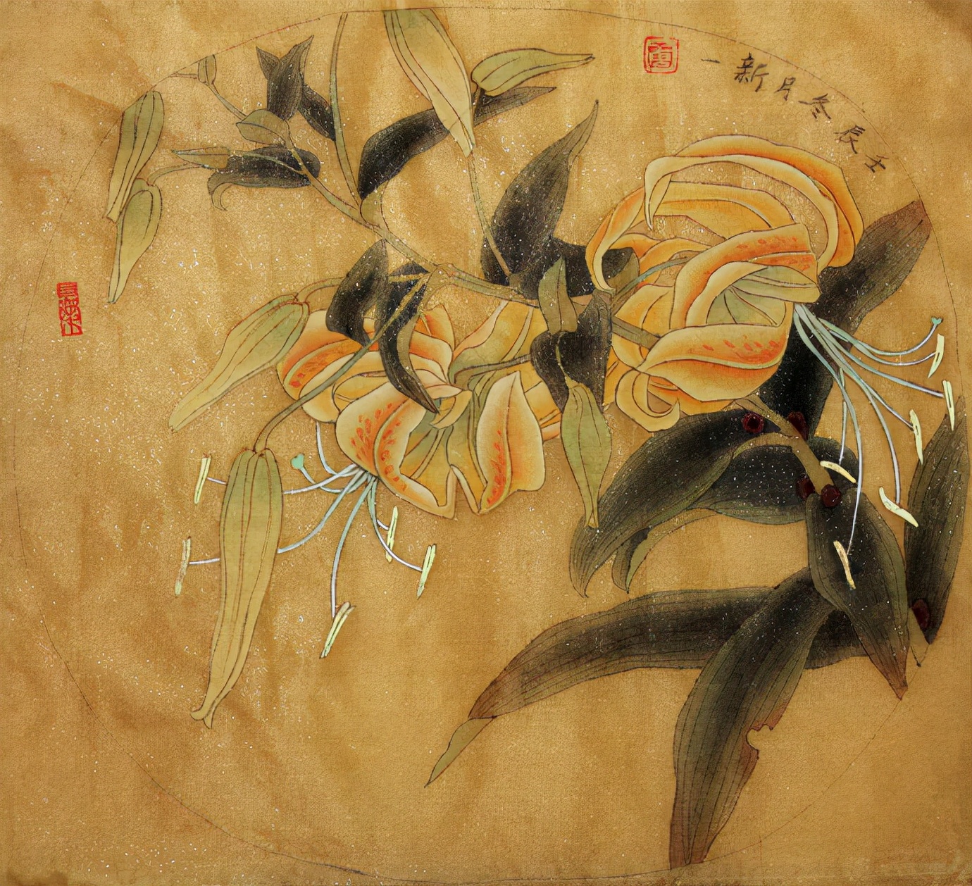 Painter Tang Xinyi's meticulous flower and bird painting works - iNEWS