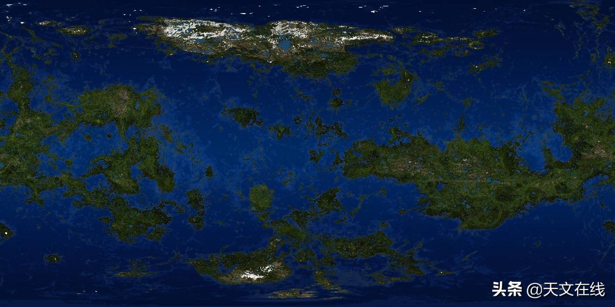 A map of Venus with water—a stunning terraforming map of Venus that can ...