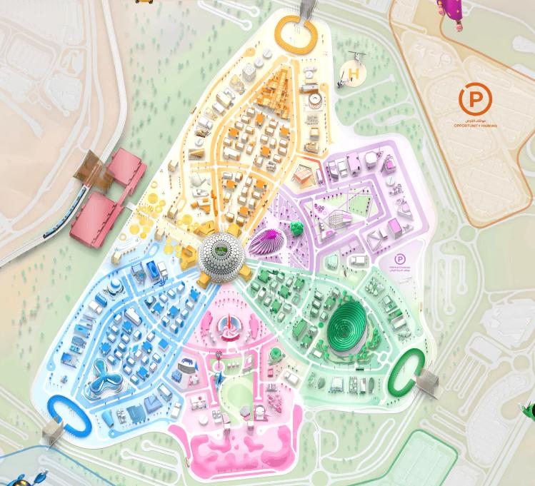 The latest venues of the Dubai World Expo are exposed and will open on ...