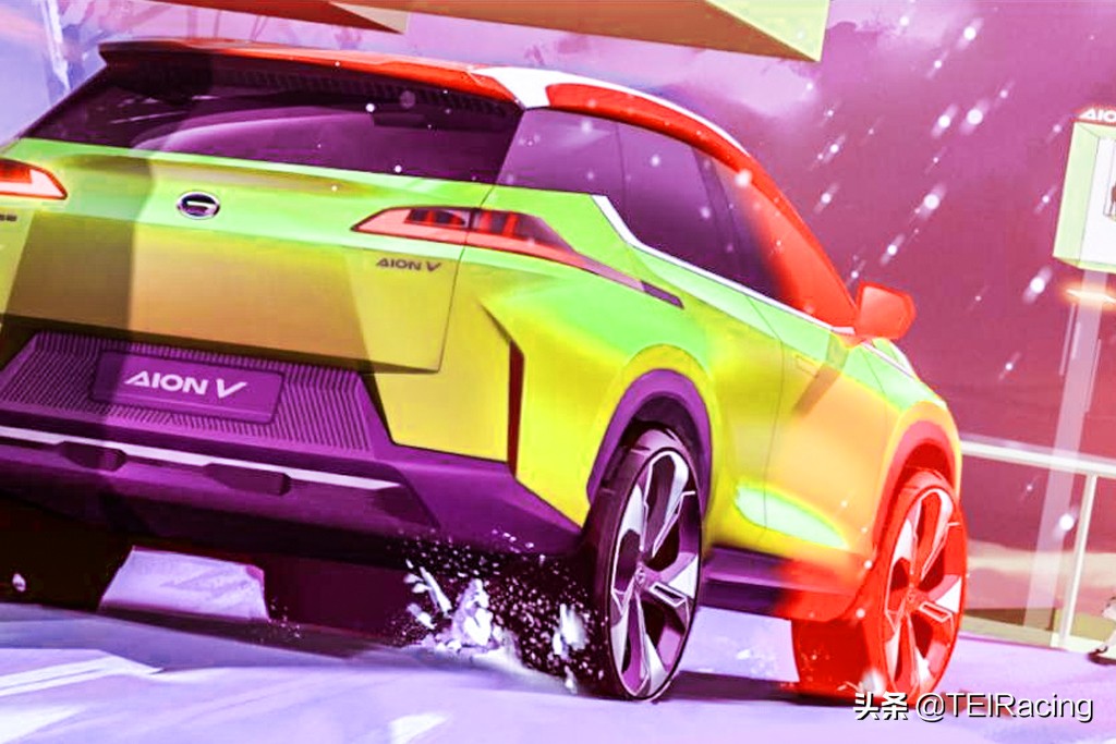 Modification case-GAC AION V modified TEI Racing front P60NS rear S40 ...