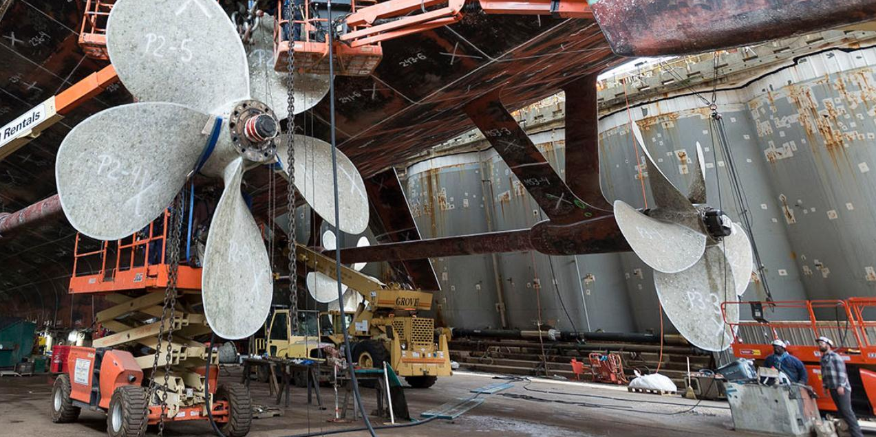 Excited! China has built the largest "propeller" weighing 480 tons and ...