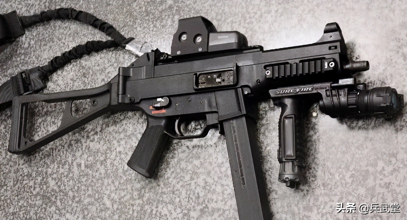Is the domestic QCQ171 submachine gun finalized?The tactical rail is ...